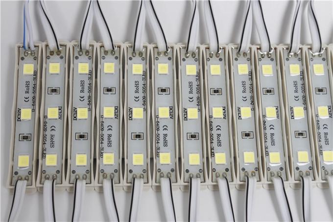 5054 LED Module High Brightness 12V 3led Waterproof IP65 LED ...
