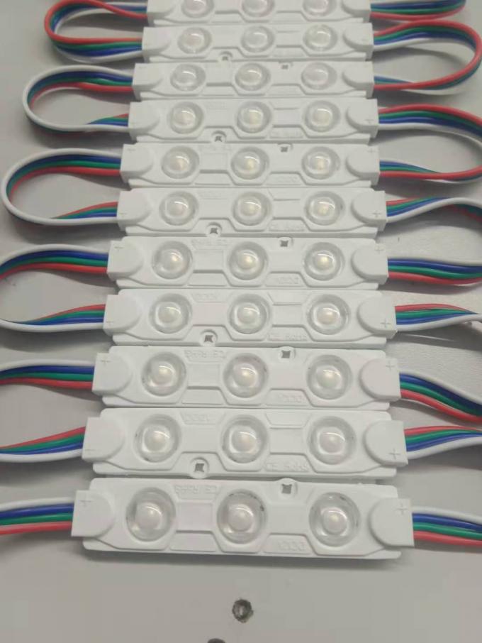 5050 Smd 3 Led Module 0.75w 12v Ip67 RGB Injection LED Module Led Strip ...