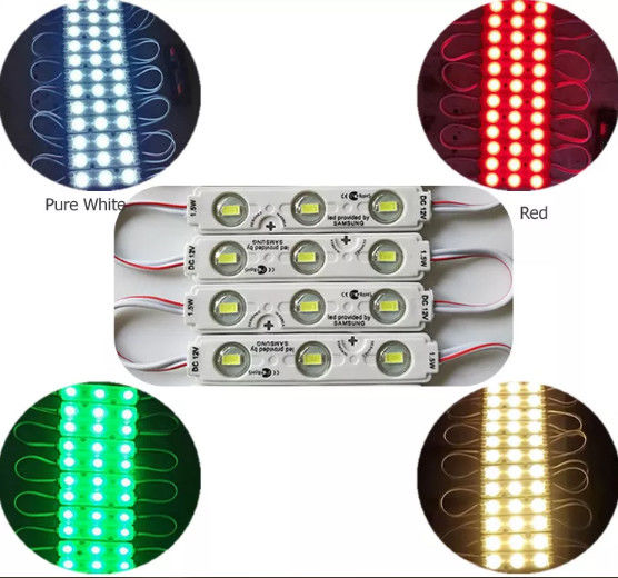 DC 12V 1.5W LED Module Strings Waterproof 3 LEDS IP65 SMD 5730 LED ...