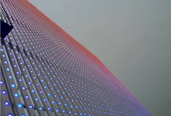 Building Amusement LED Pixel Dot Light DC24V 40mm Outdoor Digital LED ...