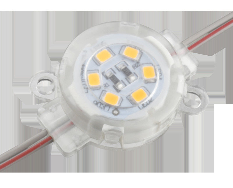 Outdoor Single Color 30mm LED Point Light IP67 Waterproof 0.6W 12V 30mm PC Body