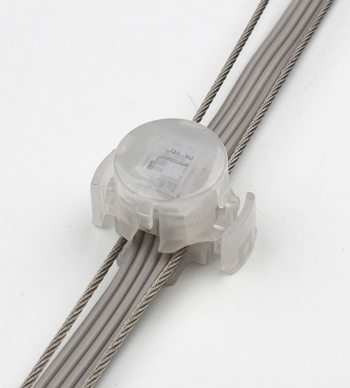 SMD5050 Outdoor RGB LED Point Light 120 Degree Beam Angle 0.3W DC12V PC ...