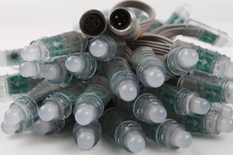 Outdoor 12mm RGB LED Pixel Light Waterproof IP67 0.3W 12V