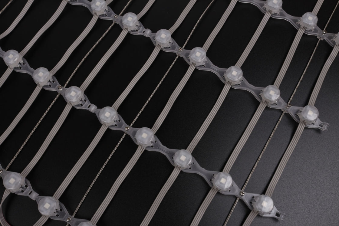 Waterproof IP67 RGB Led Pixel Screen Mesh Media Screen Led Video Wall ...