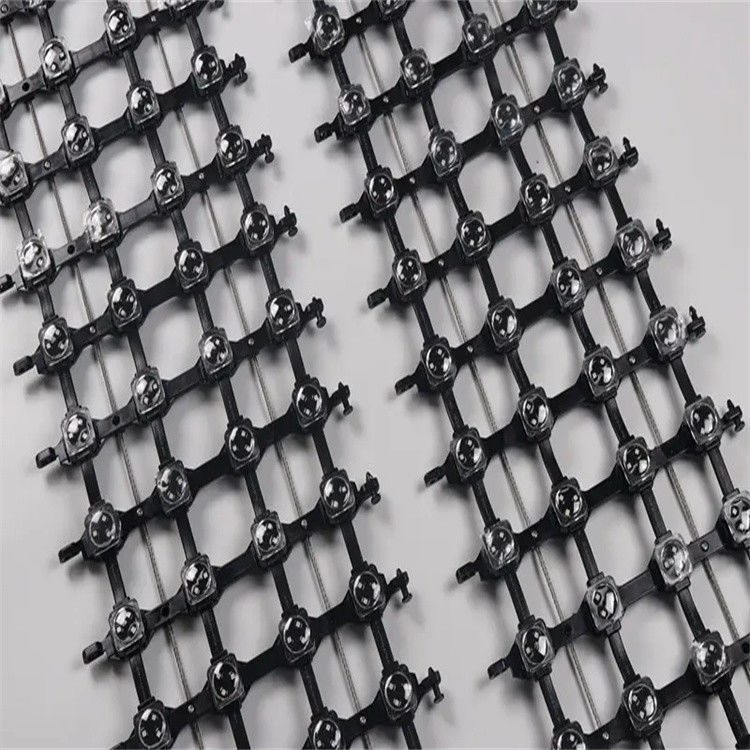 High Definition Outdoor LED Mesh Full Color P50 DC12V 25MM RGB LED Mesh ...