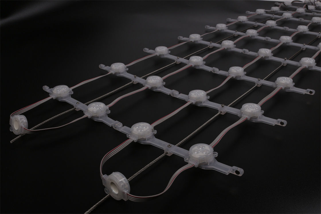 RGB 48W DC12V 30mm LED Mesh Display High Brightness Indoor / Outdoor