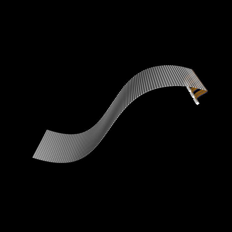 Flexible Transparent LED Display Panel Glass Window Adhesive LED ...
