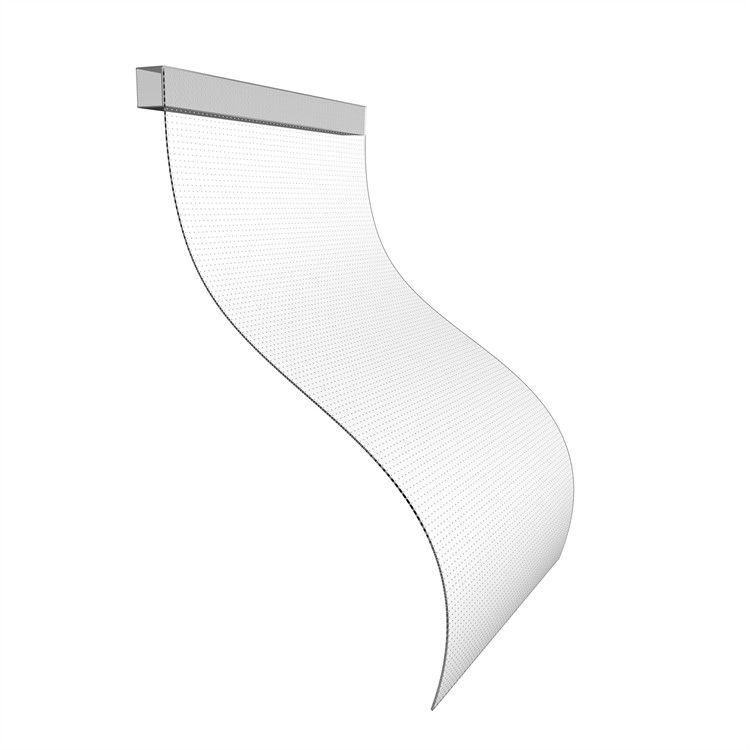 P6 P8 P10 advertisement display indoor flexibility on glass ...