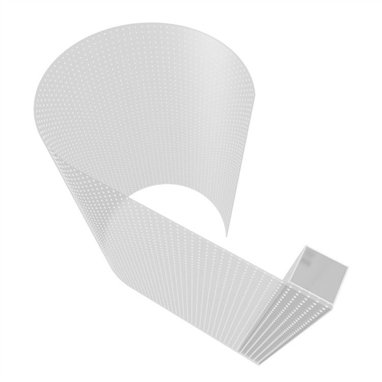 Outdoor flexible transparent led display panel adhesive transparent ...