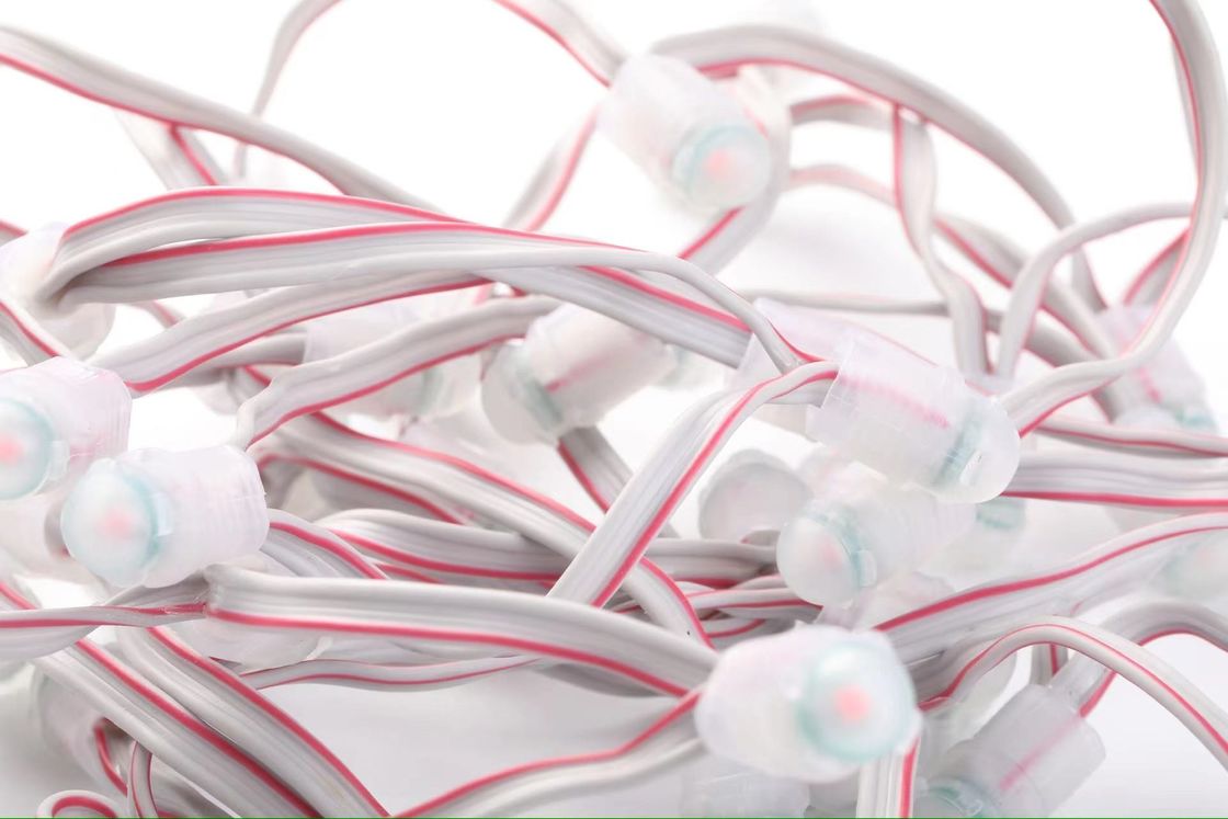 DC12V 0.2W Waterproof IP67 Single Color 9mm LED Exposed Light String ...