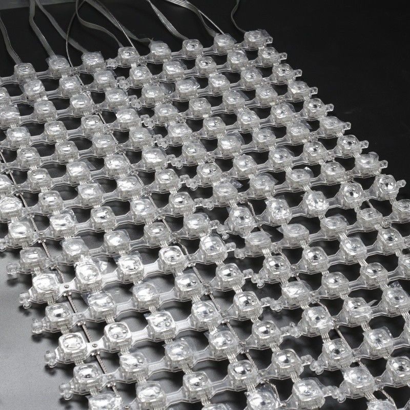 Permanent Waterproof 20mm LED Point Light LED Mesh Screen for Outdoor ...