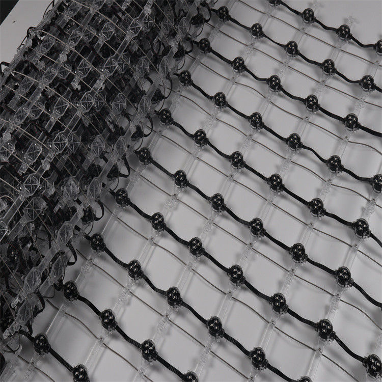 Outdoor Flexible LED Mesh Screen for Advertising Stage Background P100 ...