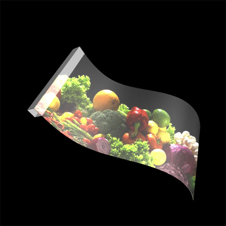 Ultra-thin LED Transparent Screen Advertising Display Multifunctional ...