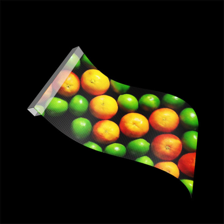 RGB Color Temperature LED Transparent Screen for Bright Advertisement ...