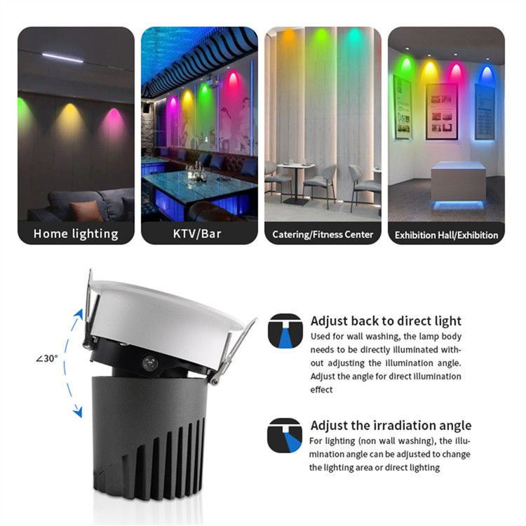 Modern Design LED Track Lights for Christmas Intelligent Installation ...
