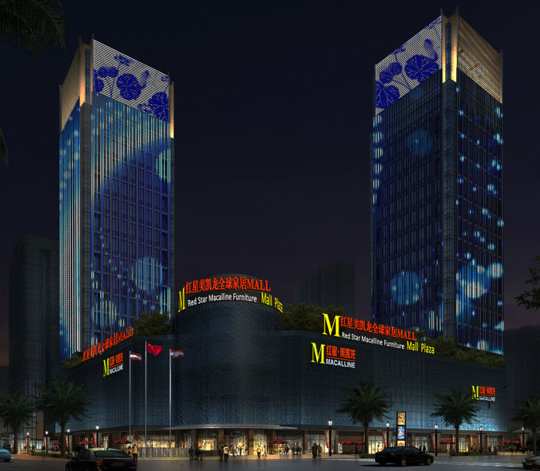 Multi - Color 30mm Bridge Decorative LED Pixel Light DC 24V , RGB LED ...