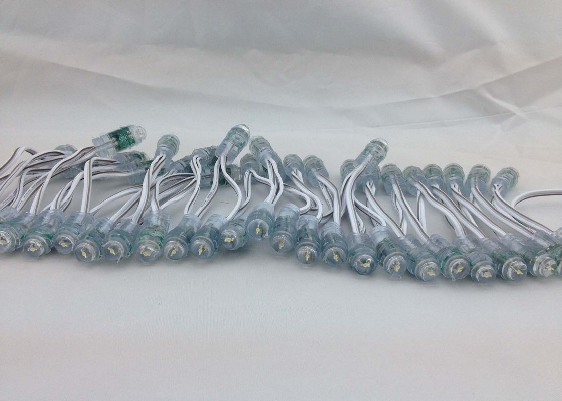0.15W Brightness DC5V 12mm white LED Pixel Light For Amusement Park ...