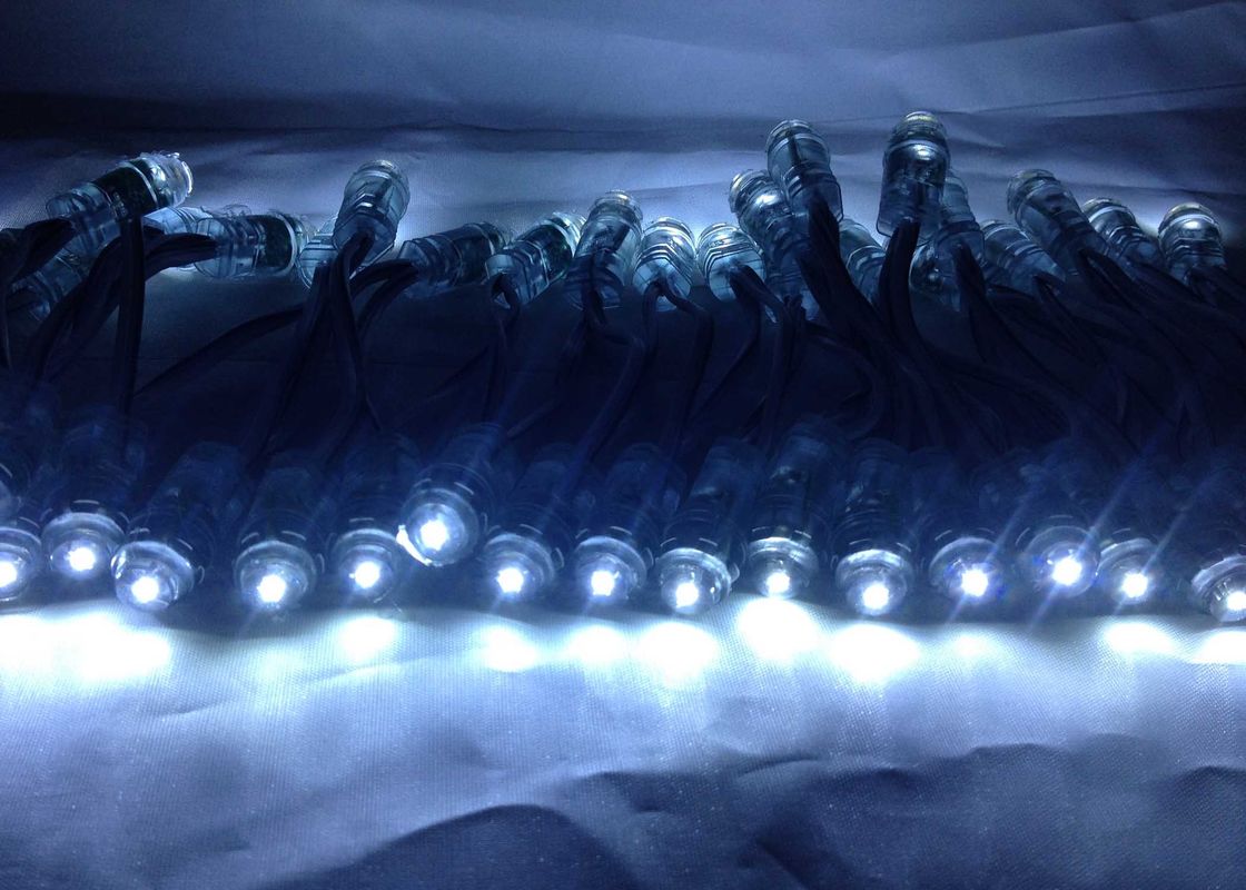 0.15W Brightness DC5V 12mm white LED Pixel Light For Amusement Park ...