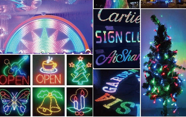 12mm Miracle Bean 1903 12mm Rgb Pixel Programmable Rgb Led Christmas ...