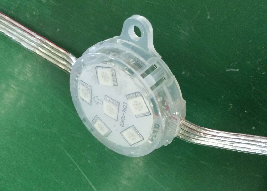 DC 24V IP67 Programming RGB LED Pixel Module For LED Lighting Signboard