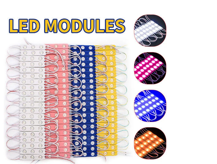 12V 24V LED Light Modules 1.5w Mini SMD 5730 2835 5050 Injection LED ...