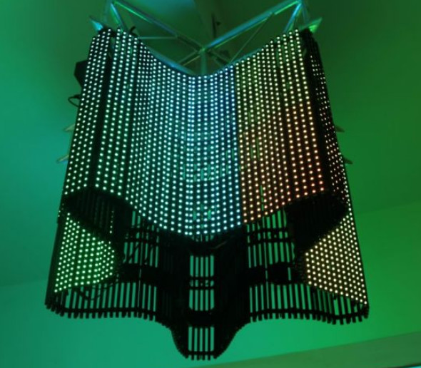 Indoor Outdoor DMX Pixel IP67 Addressable Full Color LED Point Light ...