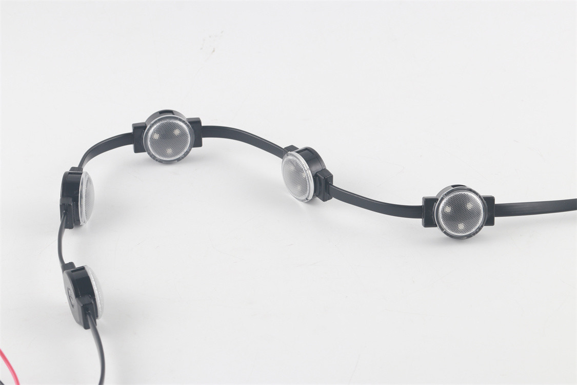 Indoor / Outdoor 1W DC12V RGBW 30mm LED Point Light Source Waterproof ...