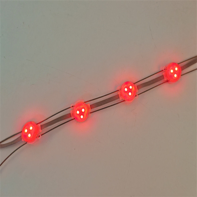 DC 12V 3 pcs SMD 5050 Diffused RGB LED Pixel , Addressable RGB LED ...