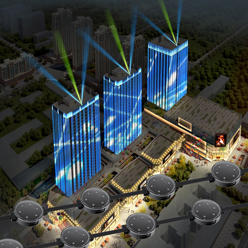 IP67 Waterproof RGB LED Pixel Point Light for Outdoor Decor