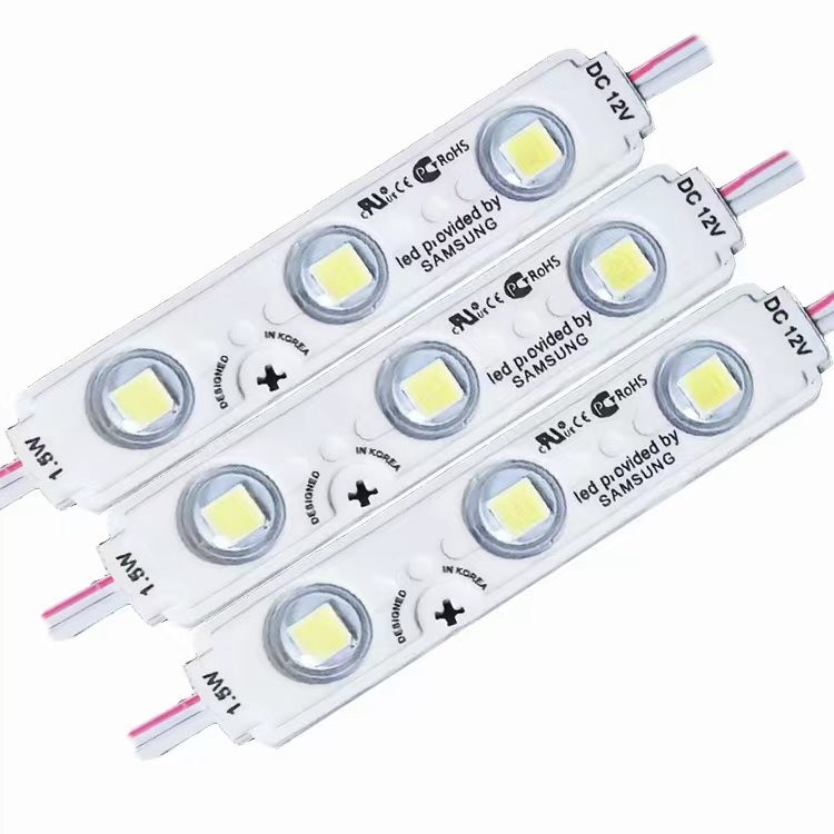 Korea Samsung 12V Modulo 3 LEDs 5054 5050 2835 Injection LED Module ...