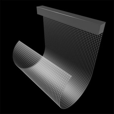 Big large screen hot sellingTransparent Glass P10 LED Display Screen ...